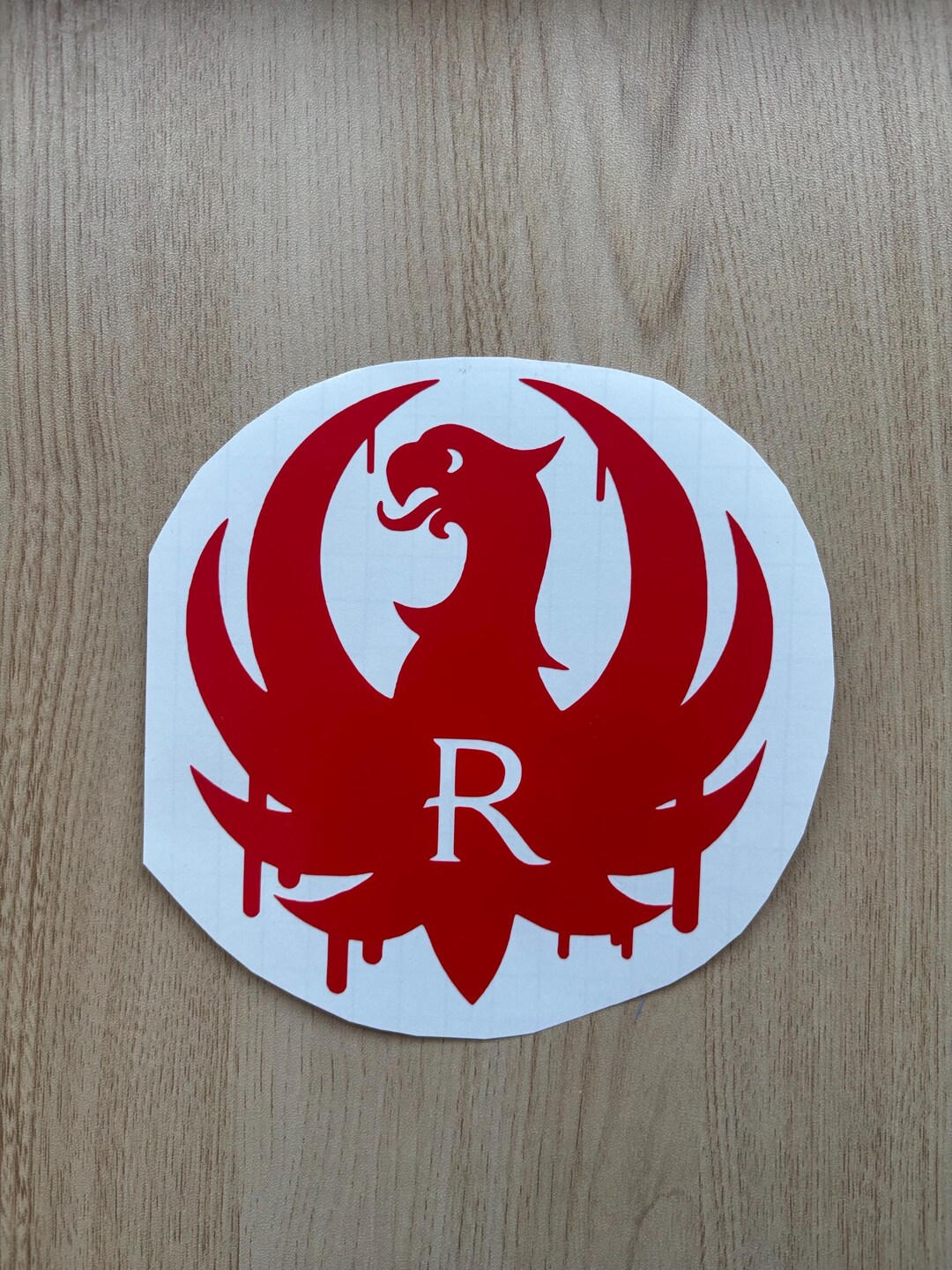 Dripping Ruger Vinyl Sticker - Etsy