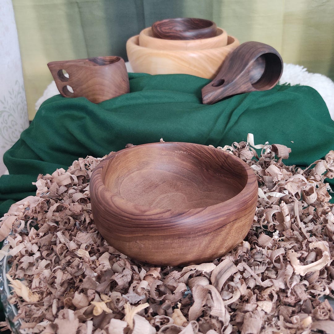 Natural Wooden Plate, Handmade Wooden Bowl, Unique Plate,home Decor ...