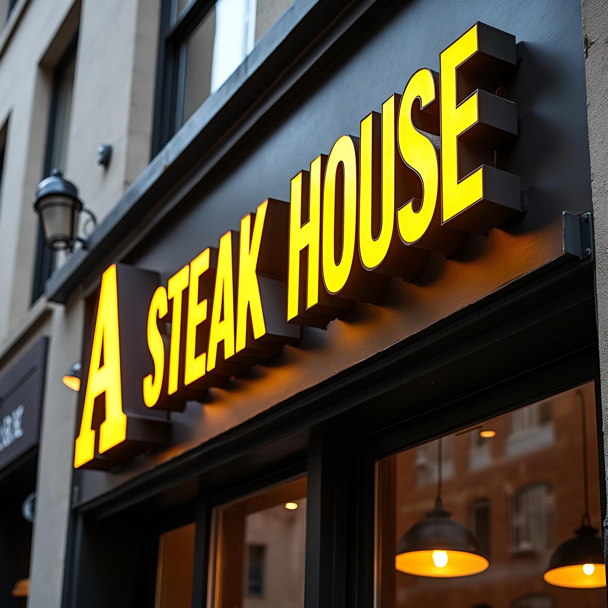 Custom 3D LED Channel Letters Sign – Outdoor Business Signage ...