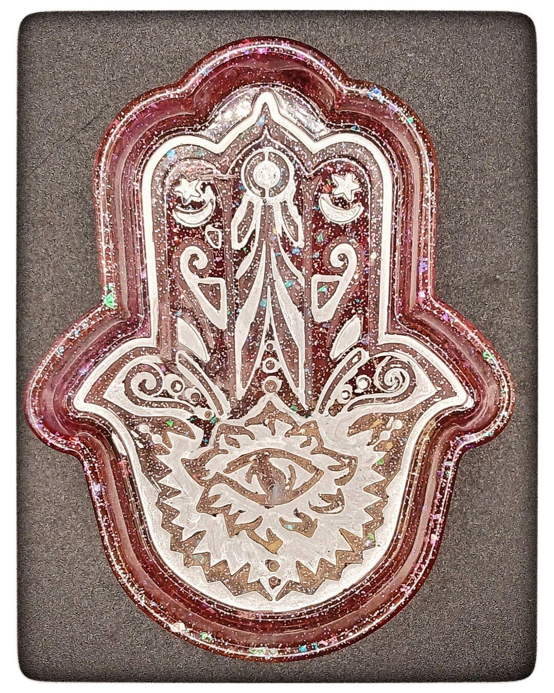 Small Hamsa Hand Trinket Try/ Ash Tray - Etsy