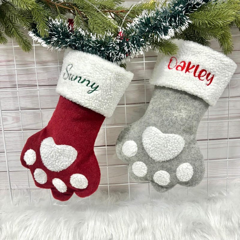 Cat Stocking - Etsy