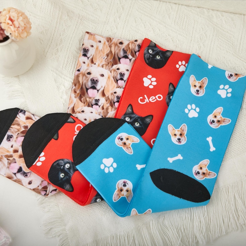 Custom Face Socks - Etsy