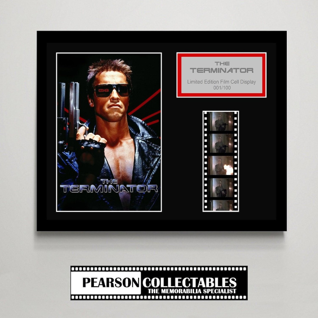 The Terminator Small Film Cell Display | Limited Edition | Authentic ...