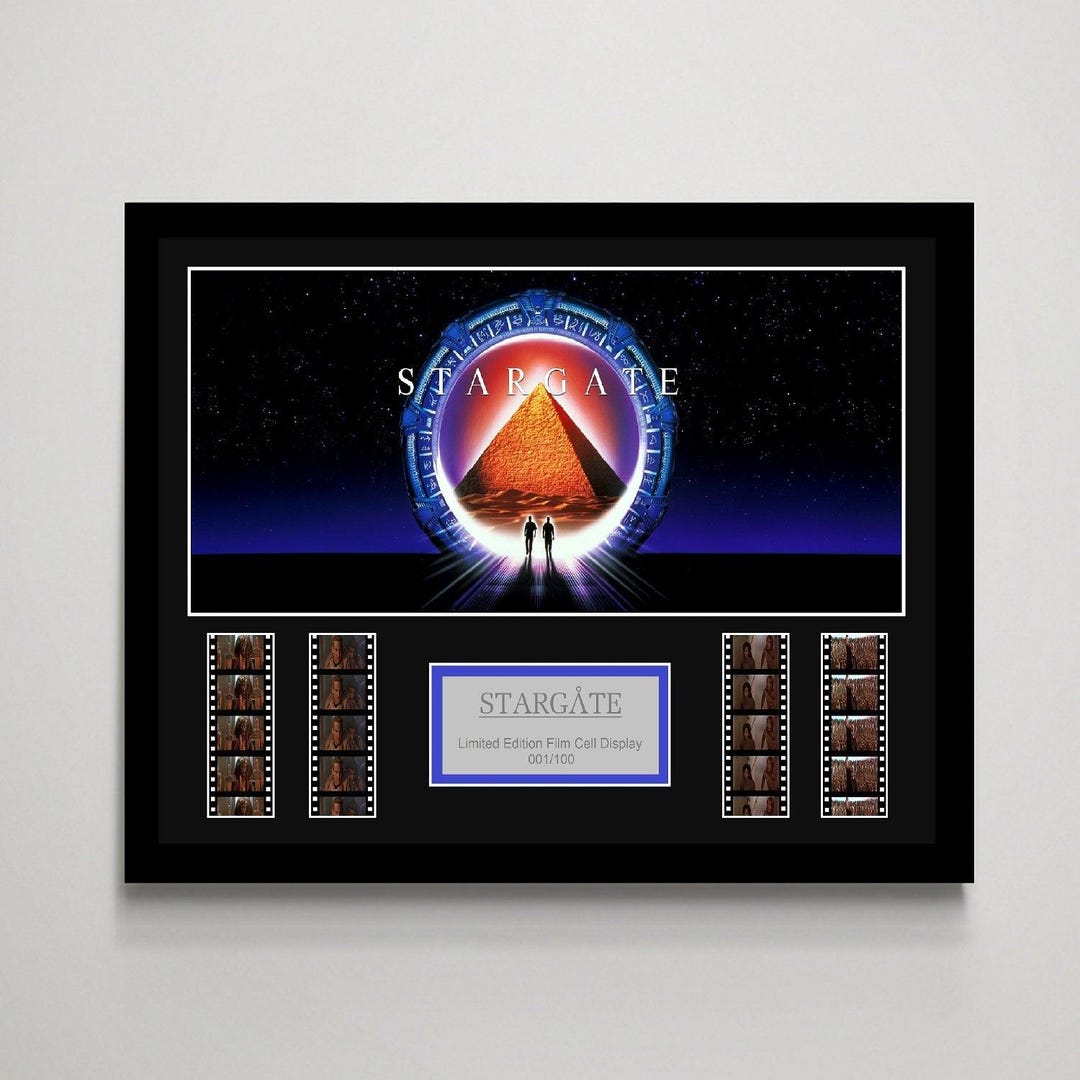 Stargate Large Film Cell Display | Limited Edition | Authentic Cinema ...