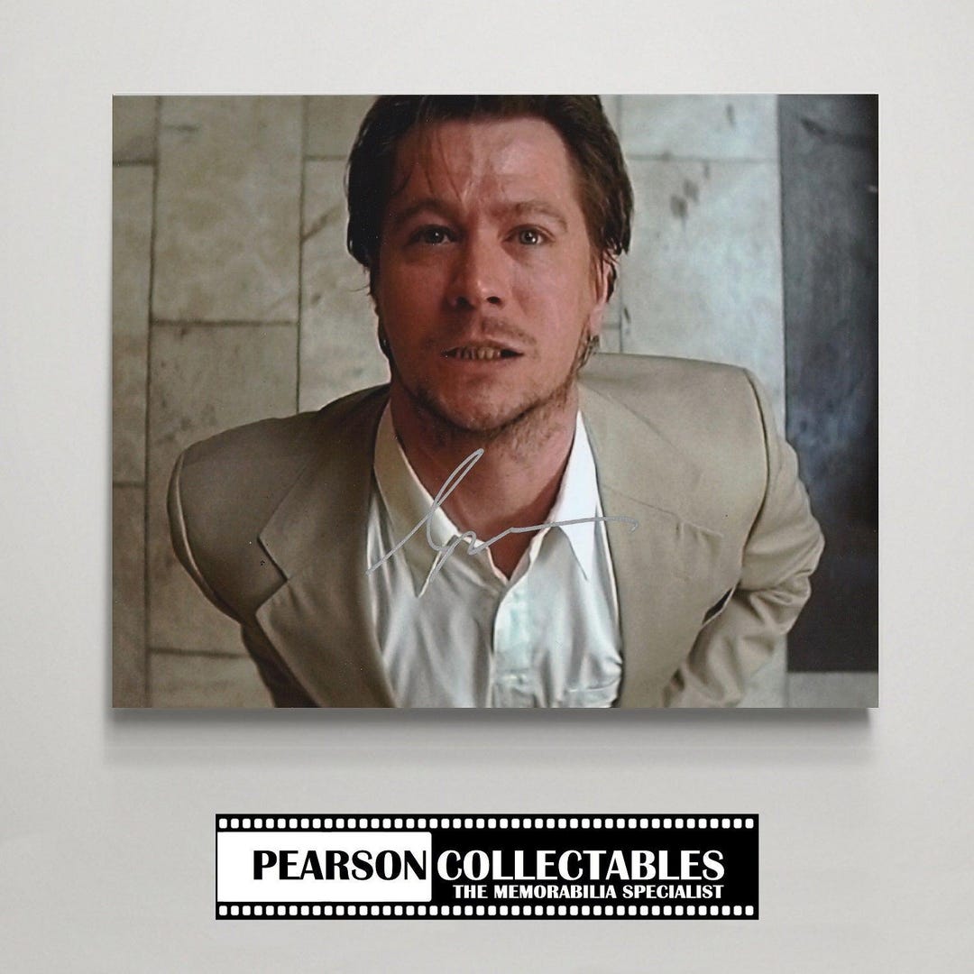 Gary Oldman 'leon: the Professional' Autograph Photo | Authentic ...