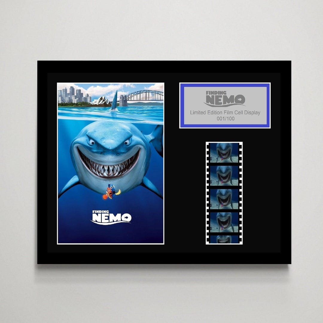 Finding Nemo Small Film Cell Display Limited Edition Authentic Cinema ...