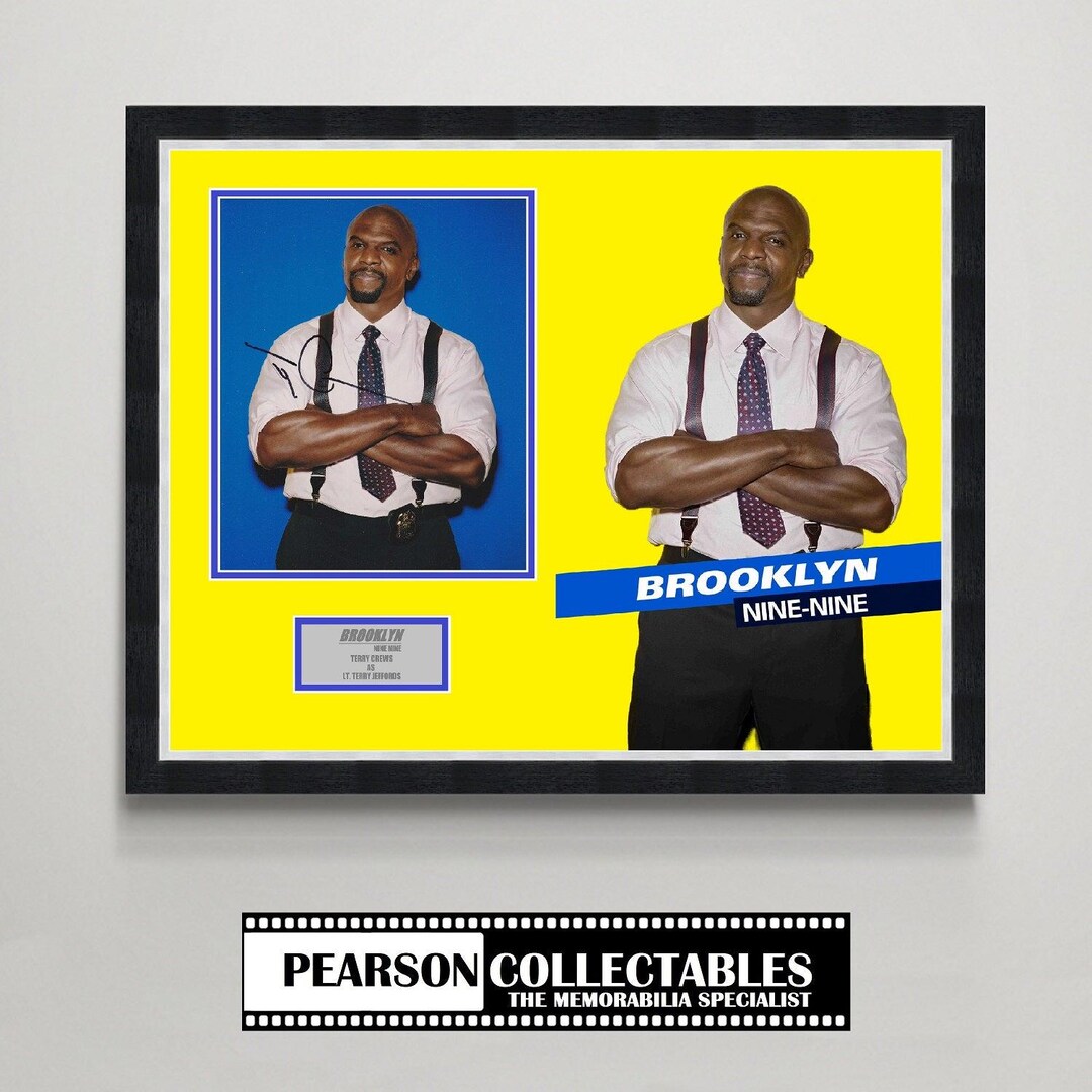 Terry Crews 'brooklyn Nine-nine' Autograph Display | Authentic ...
