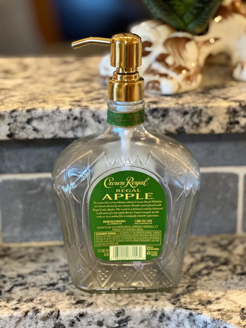 Crown Royal Soap Dispenser - Etsy