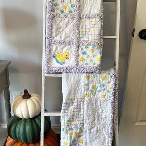 Rubber Duck Applique Rag Quilt - Etsy