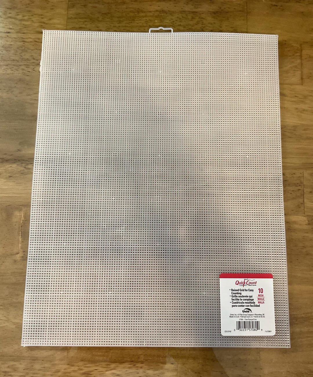 Quick Count 10 Clear Mesh Plastic Canvas Sheet - Etsy