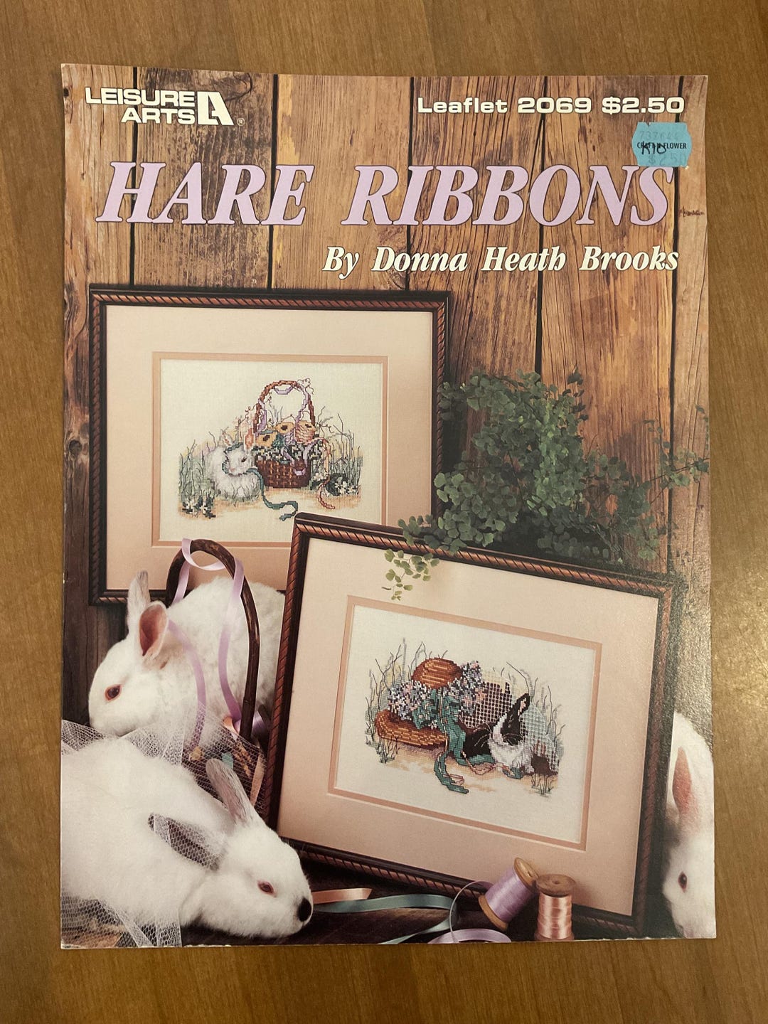 Hare Ribbons, Leaflet 2069, Counted Cross Stitch Book - Etsy