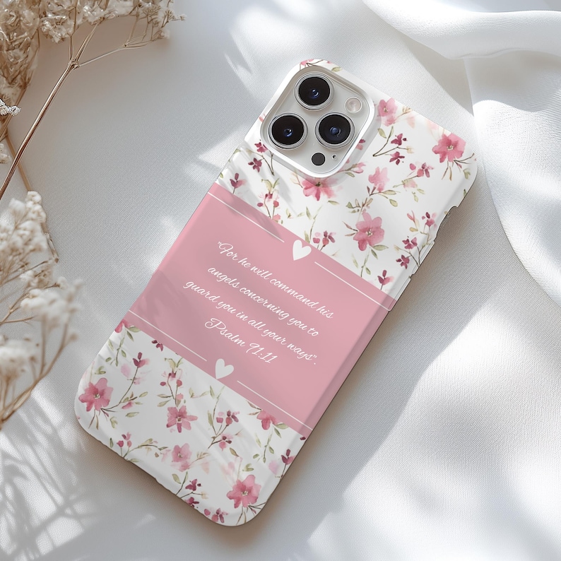 Personalized Bible Verse Phone Case, Custom Christian Phone Case,add ...