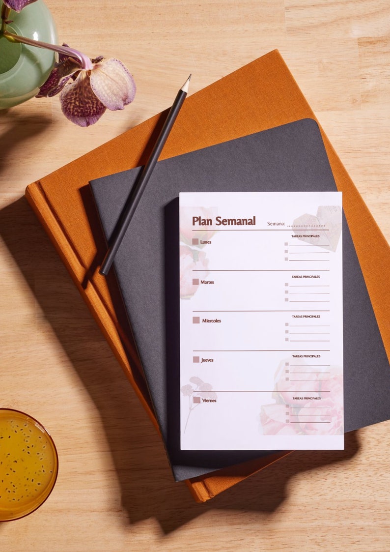 Weekly Planner Template | Printable Digital Download | Organize Your ...