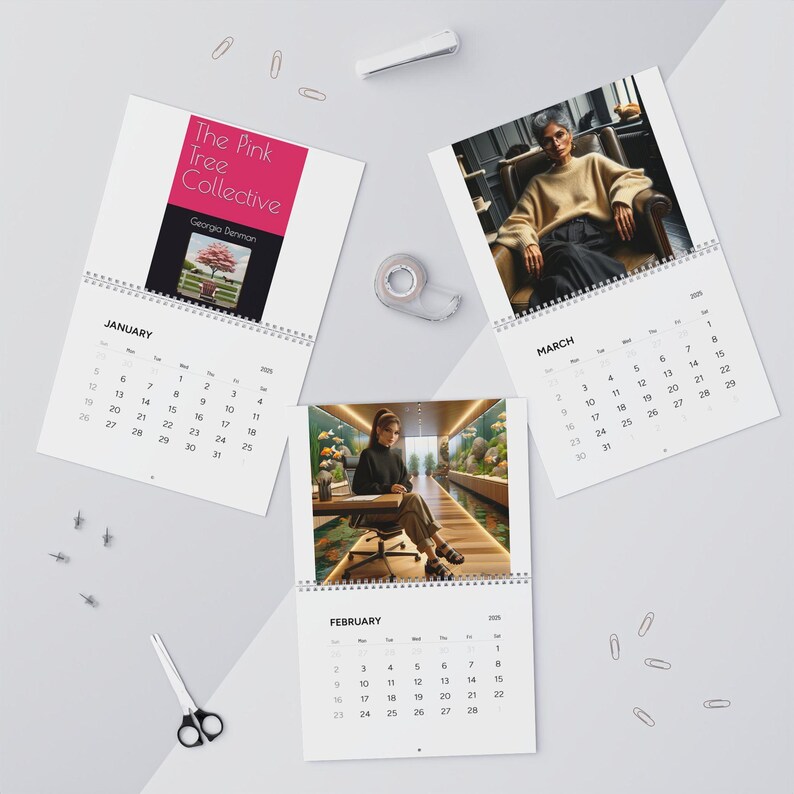 The Pink Tree Collective Wall Calendars (2025) - Etsy
