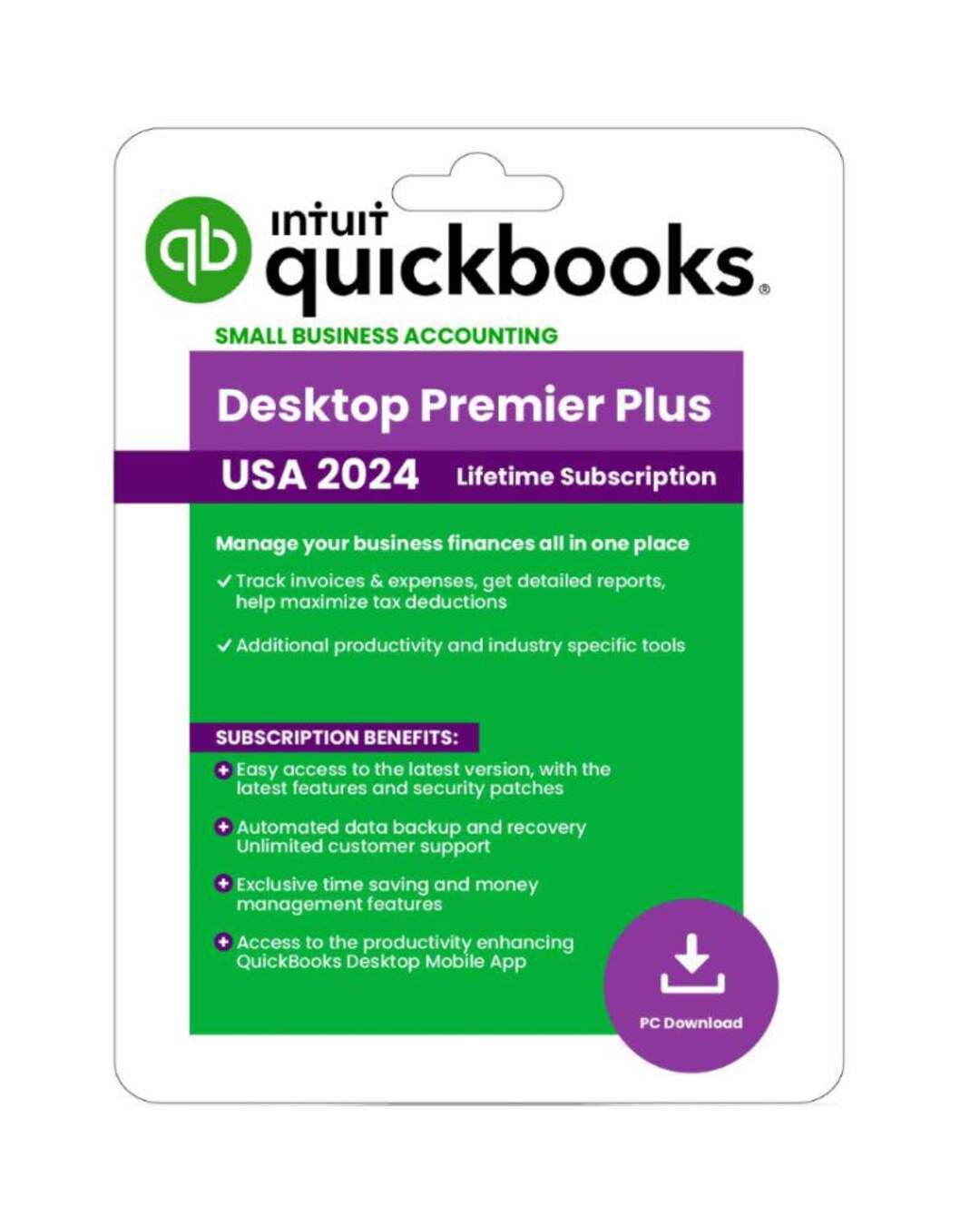 Quickbooks Desktop Premier Plus 2024 Official License Key Lifetime ...