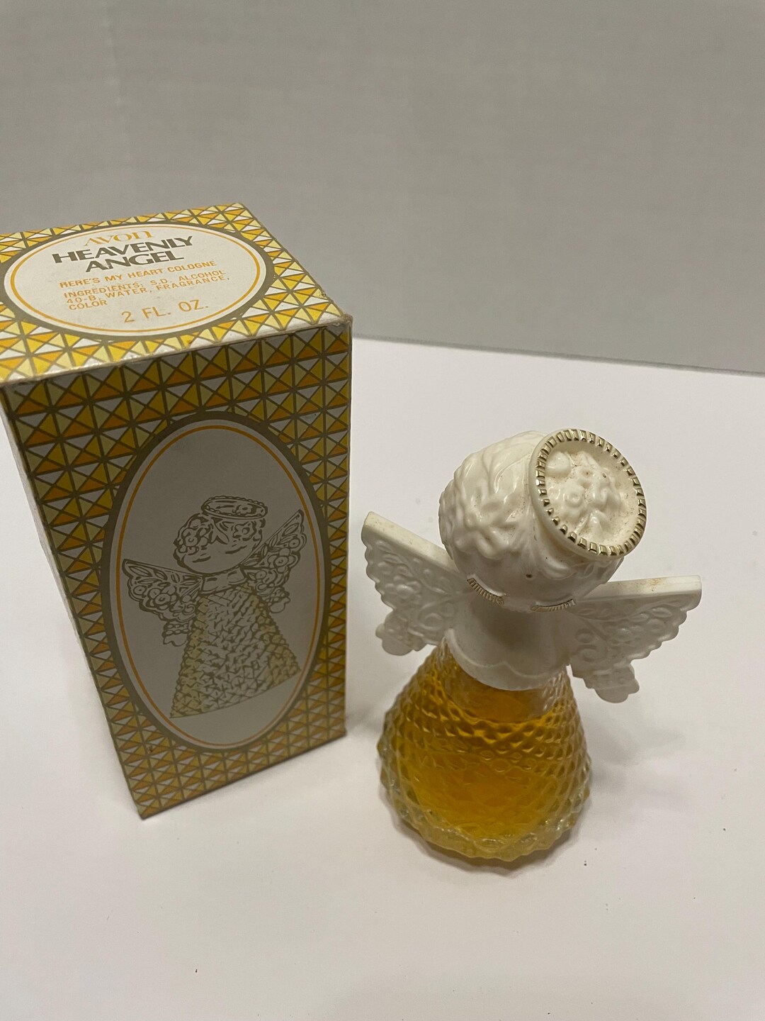 Vintage Avon Heavenly Angel Cologne - Etsy