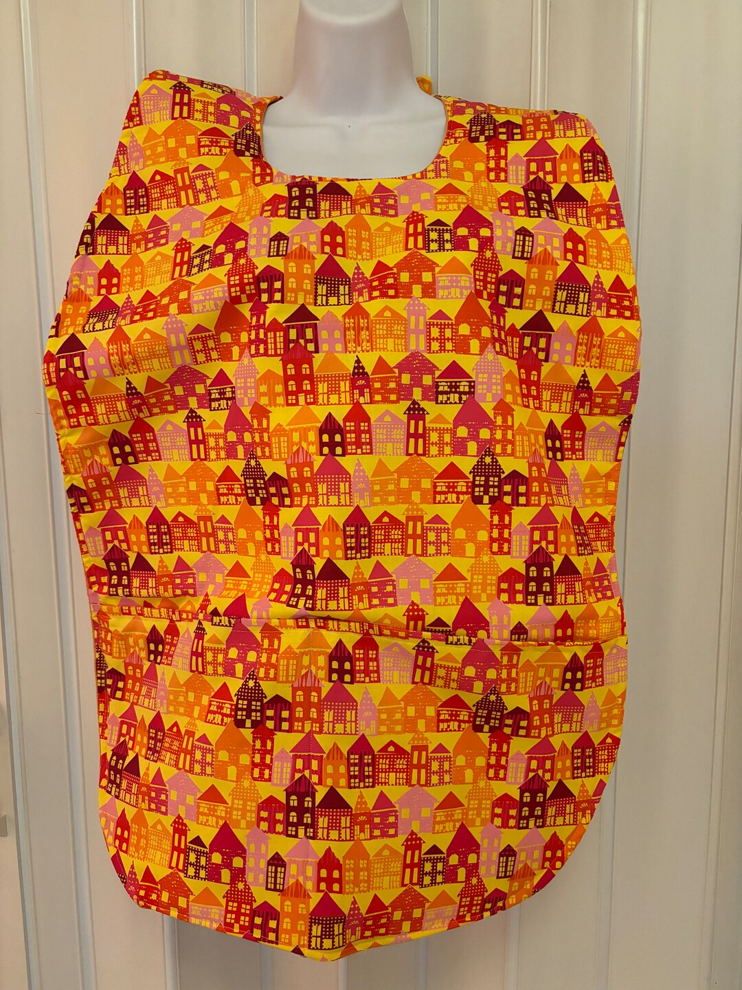 Adult Bright Houses Aprons/bibs - Etsy