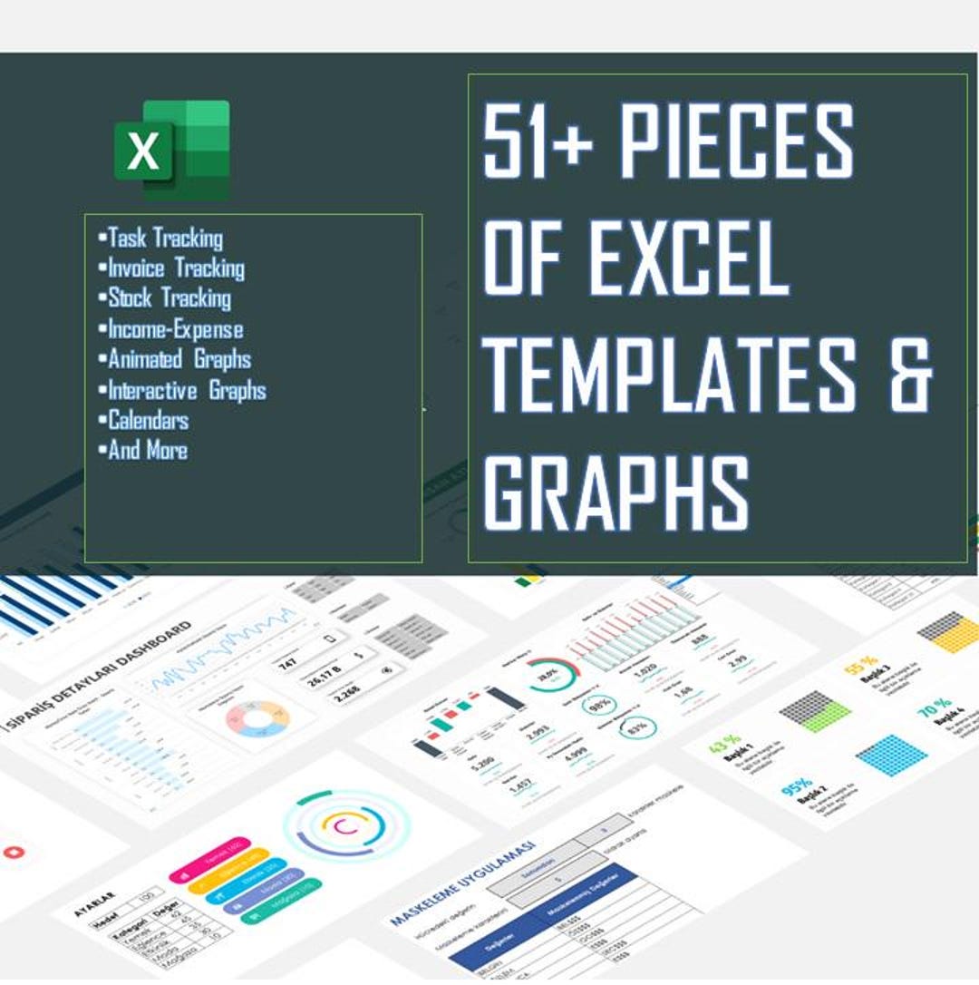 51 Excel Templates for Task, Invoice, Stock Tracking, Income-expense ...