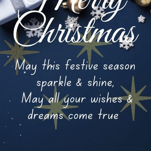 Digital Christmas Greeting Card - Etsy