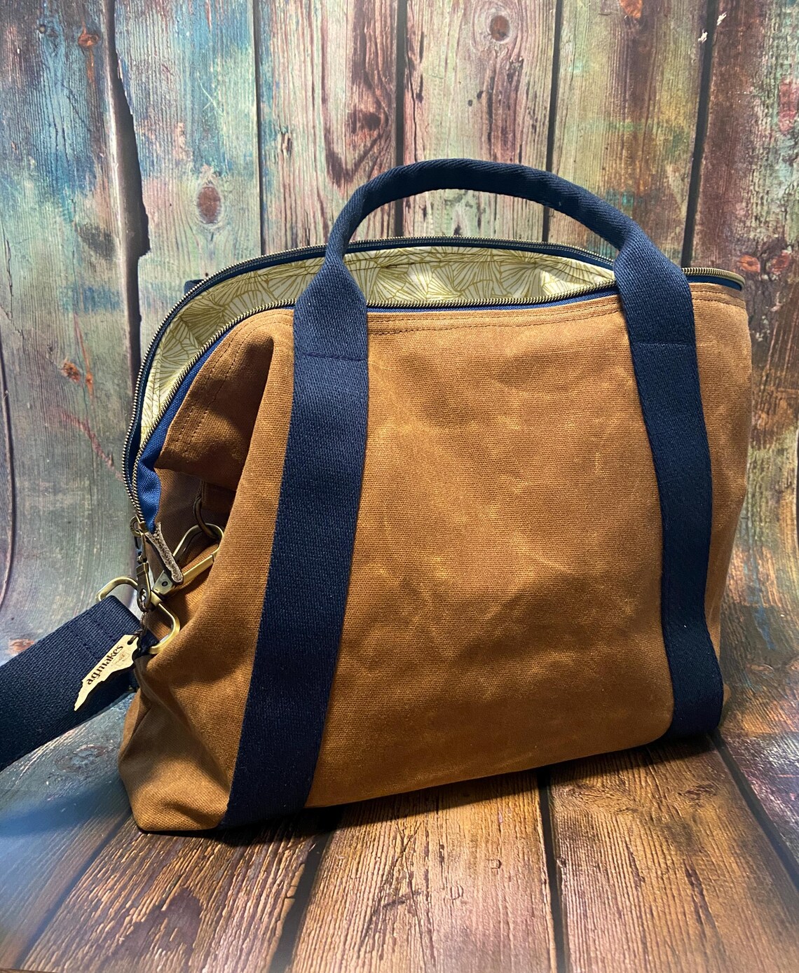 Oxbow Tote Waxed Canvas - Etsy