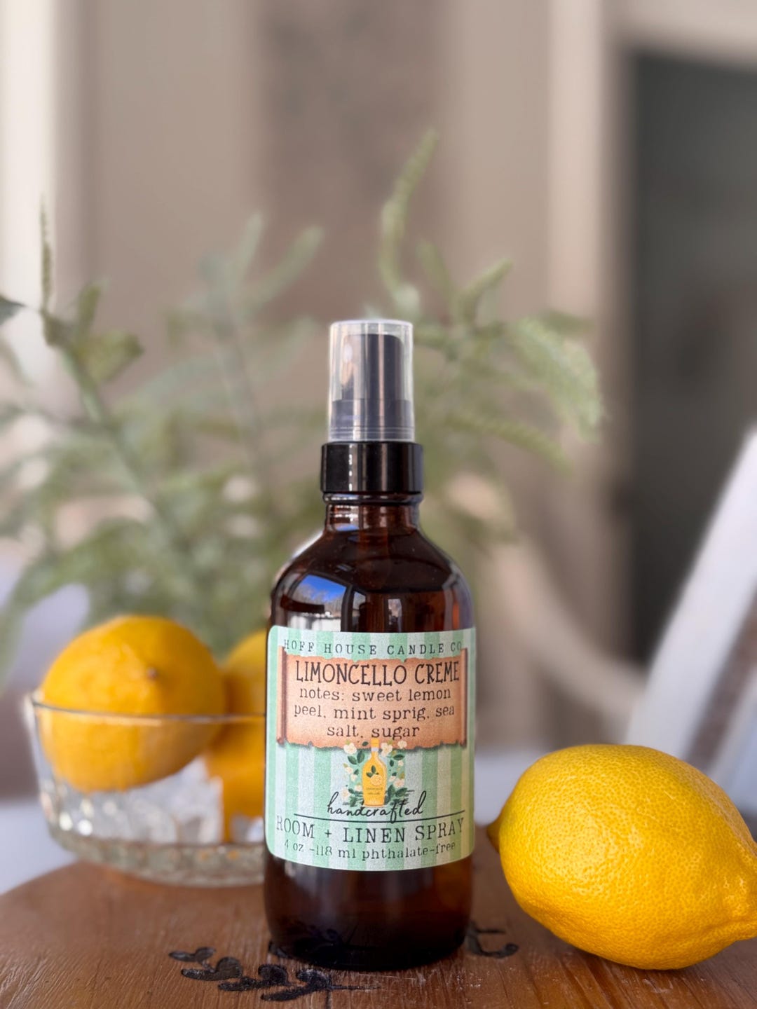 Limoncello Crème Fine Mist Room & Linen Spray 4 Fl Oz, Pillow Mist ...