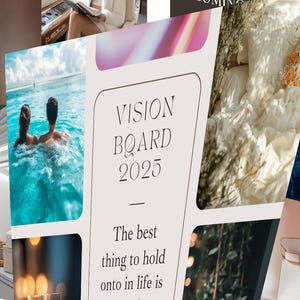 3 Printable Inspiring Vision Boards About LOVE, SUCCESS and GLOWUP - Etsy