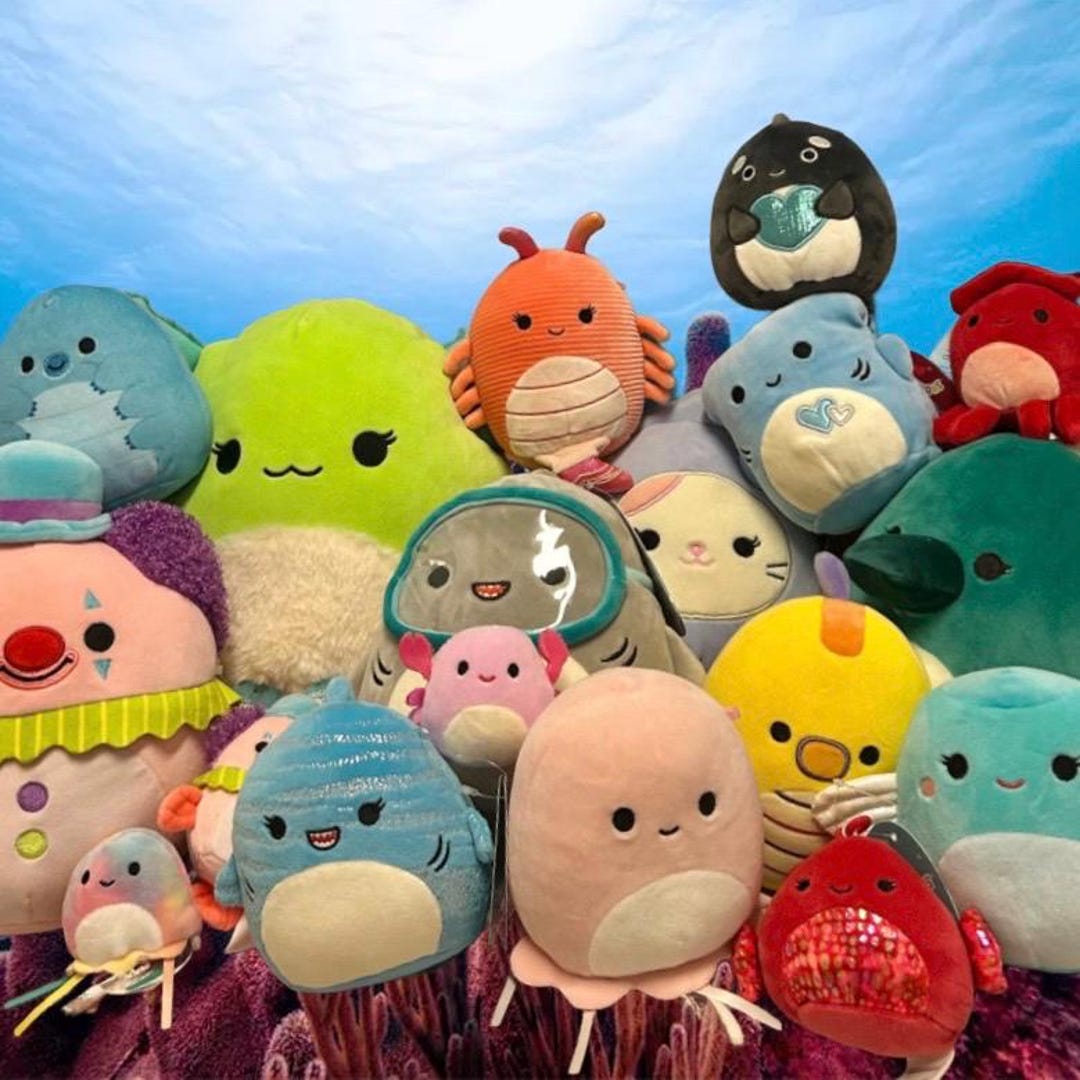 Underwater Squishmallow Photo Print - Etsy