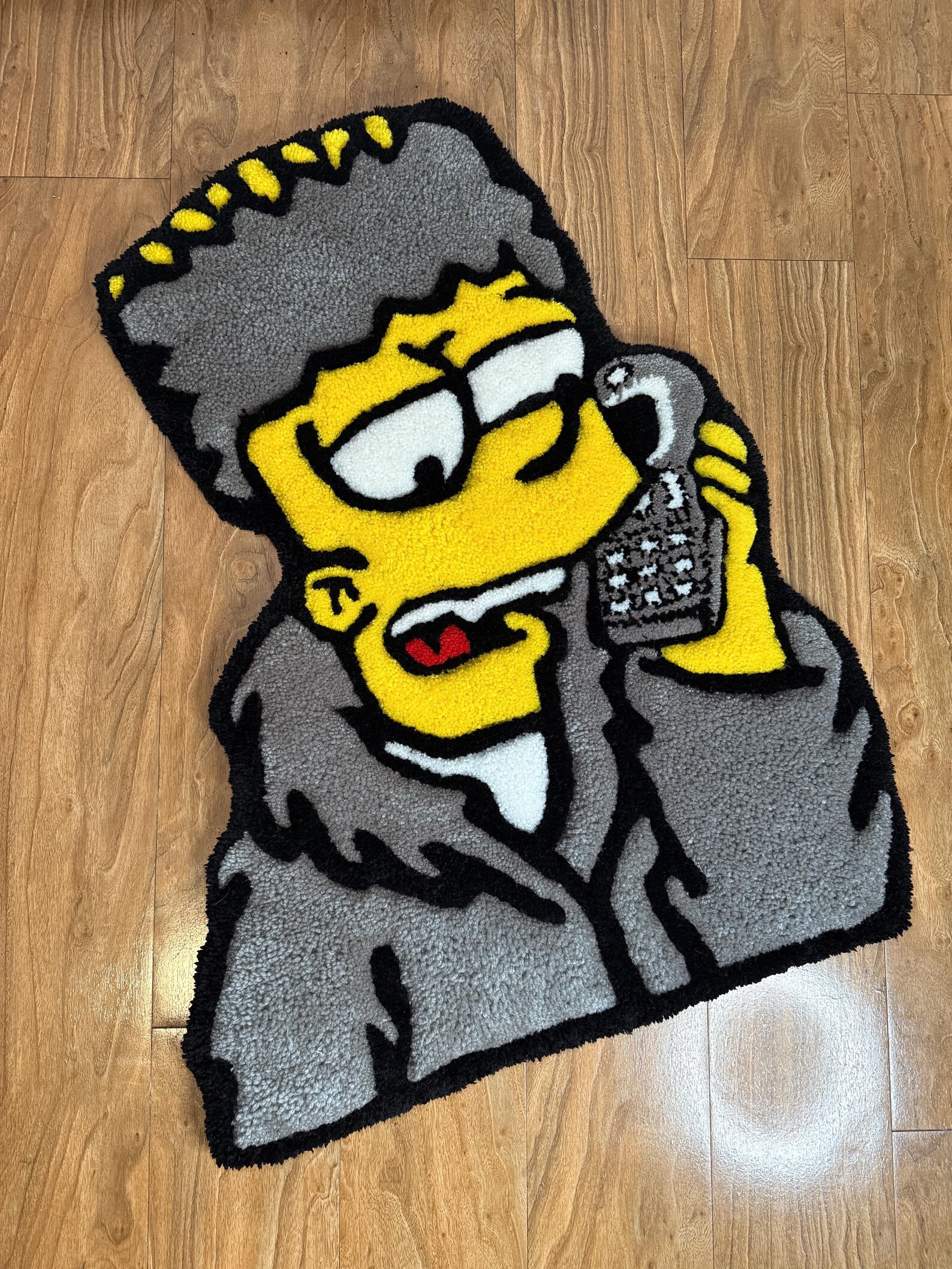 Custom Cartoon Tufted Rug - Handmade Decorative Rug, Design Your Own - Etsy