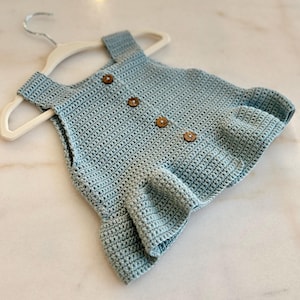 Ruffled Crochet Top Pattern – Baby & Toddler Sizes 12M-7Y (PDF Download ...