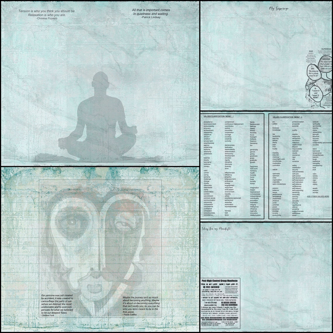 REBOOT Book Printable Pages for Journal-making | Etsy