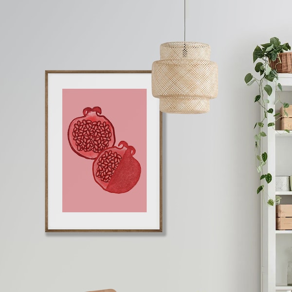 Pomegranate Art - Etsy