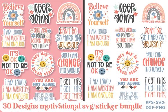 Boho Motivational Quotes Png Svg, Bundle, Inspirational Quotes ...