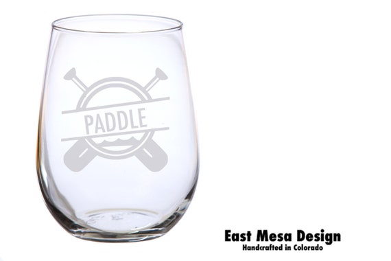 Paddle Wine Glass | Etsy