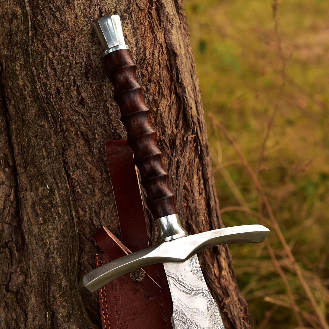 Viking Sword, Damascus Sword, Hand Forged Sword, Sword, Medieval Sword ...
