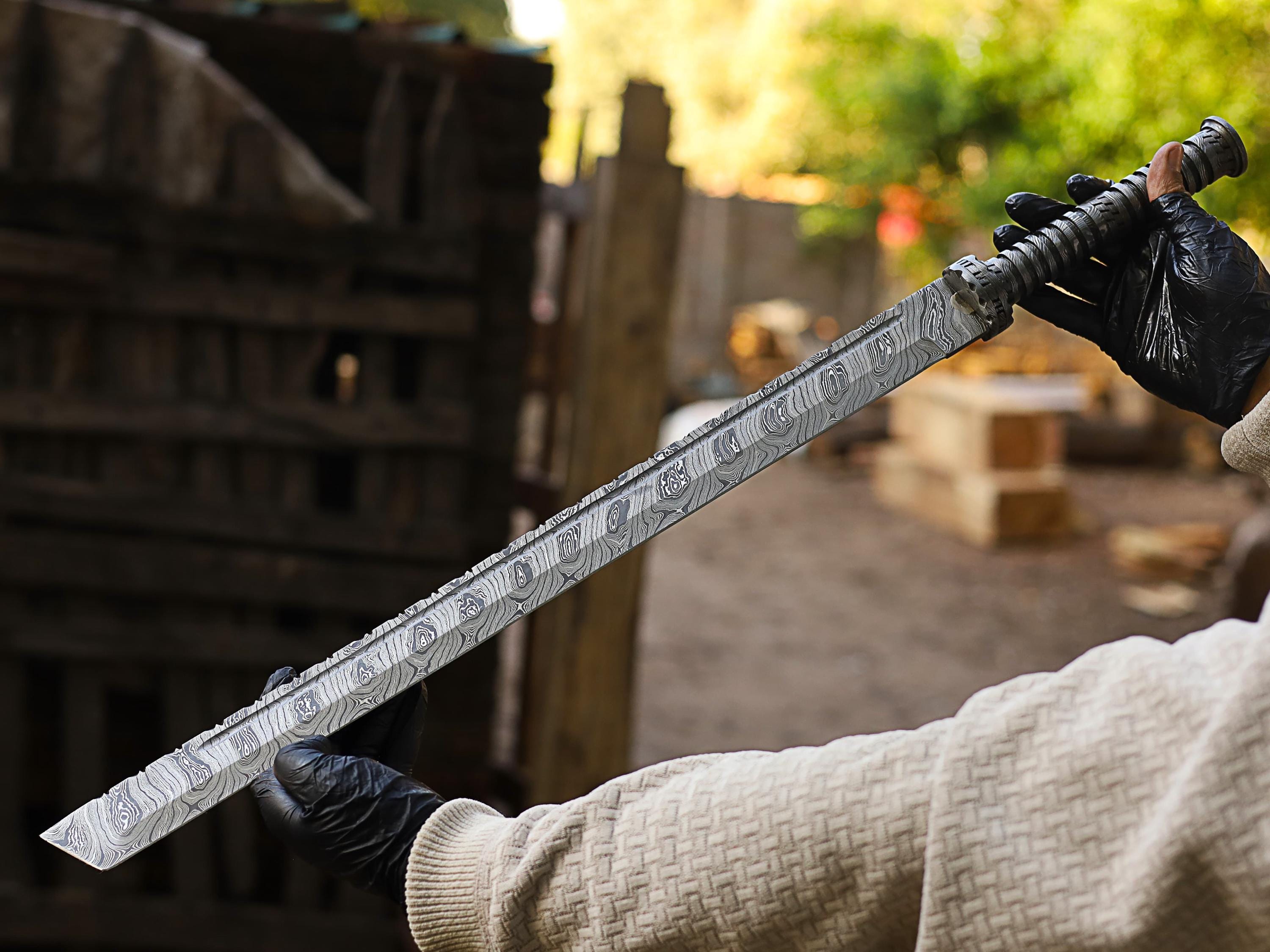Damascus Sword | Viking Sword | Handmade Medieval Sword | Roman Sword ...