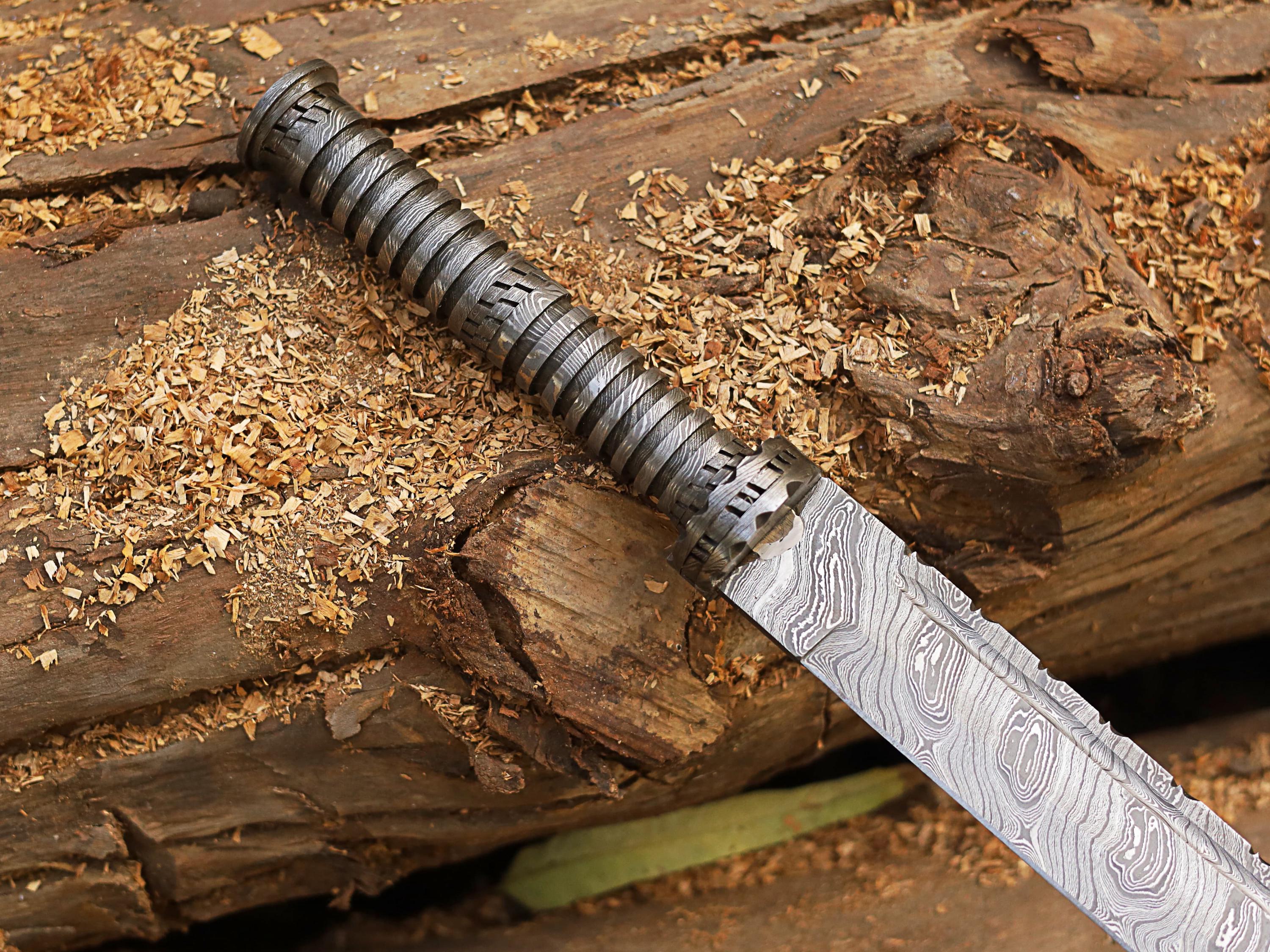 Damascus Sword | Viking Sword | Handmade Medieval Sword | Roman Sword ...