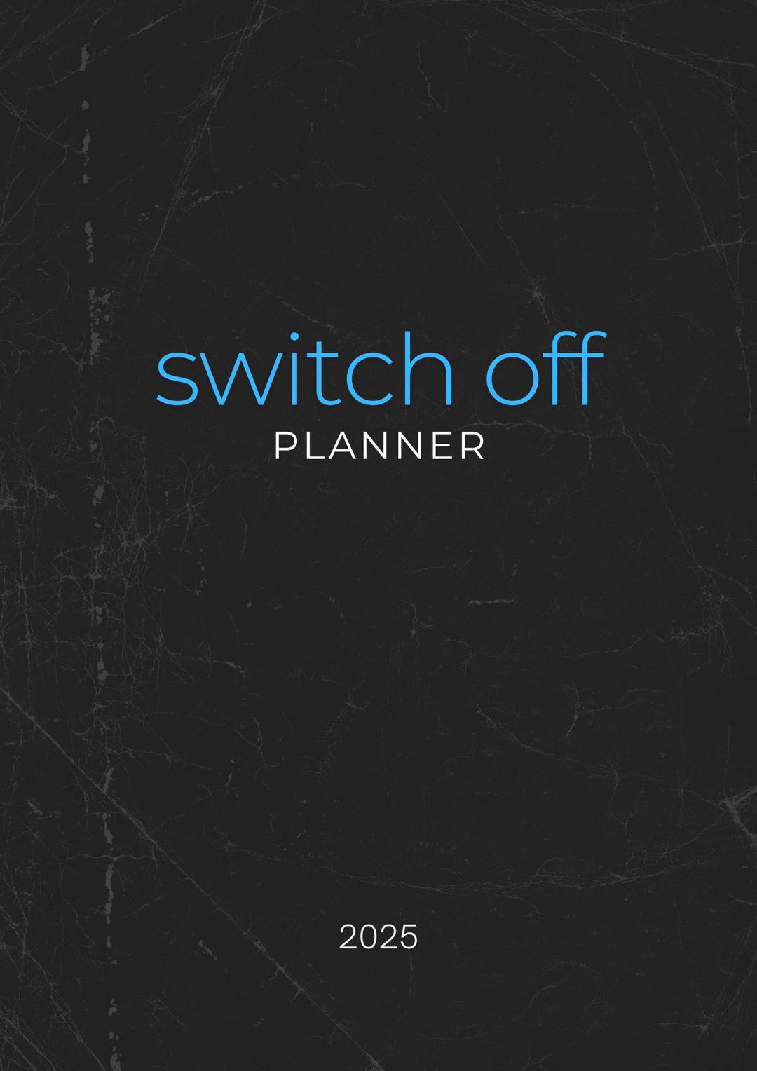 Switch off Planner Digital Download - Etsy