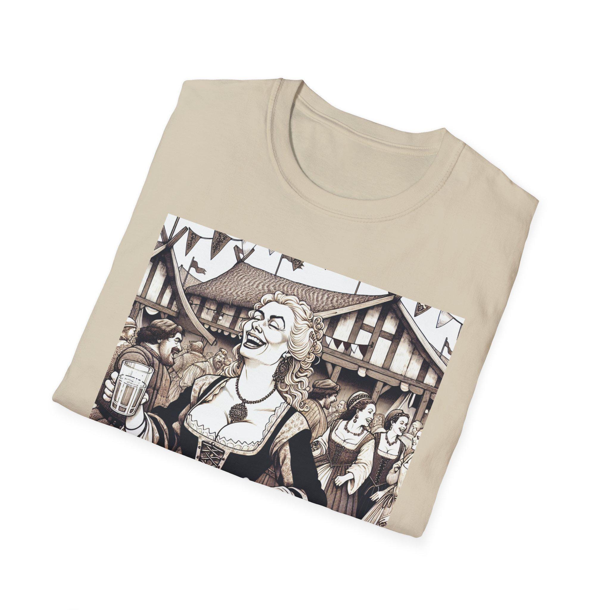 Renaissance Mead Drinking T-shirt, Historical Women's Clothing ...