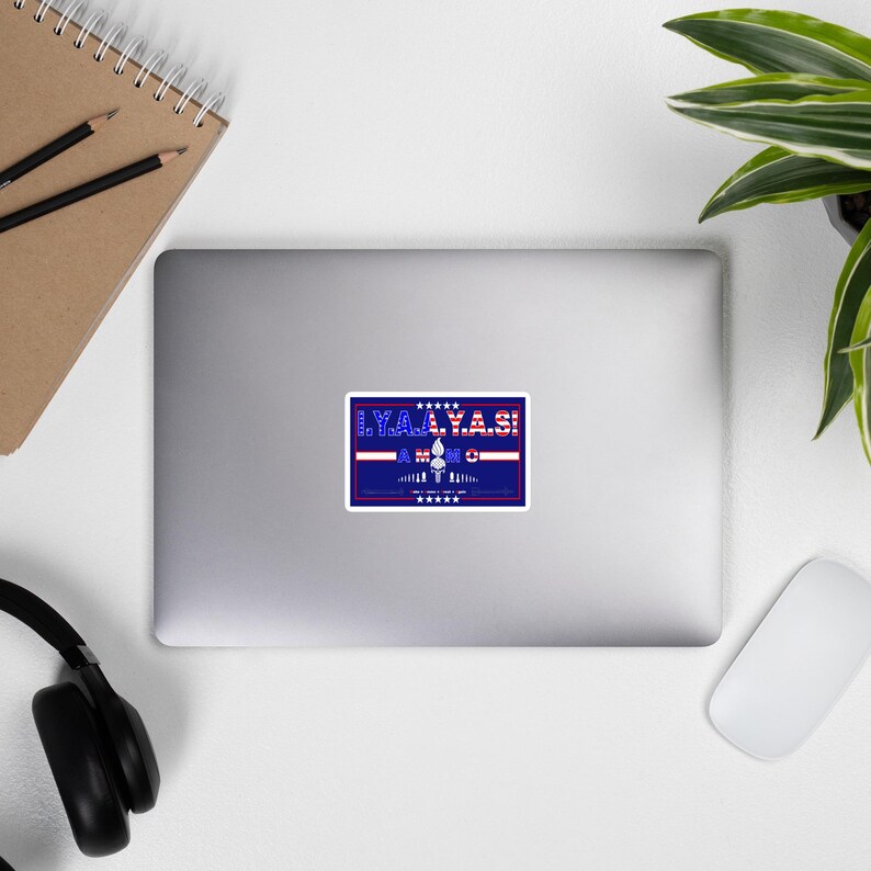 IYAAYAS! Ammo Flag Sticker - Bubble-free Vinyl Decal - Etsy