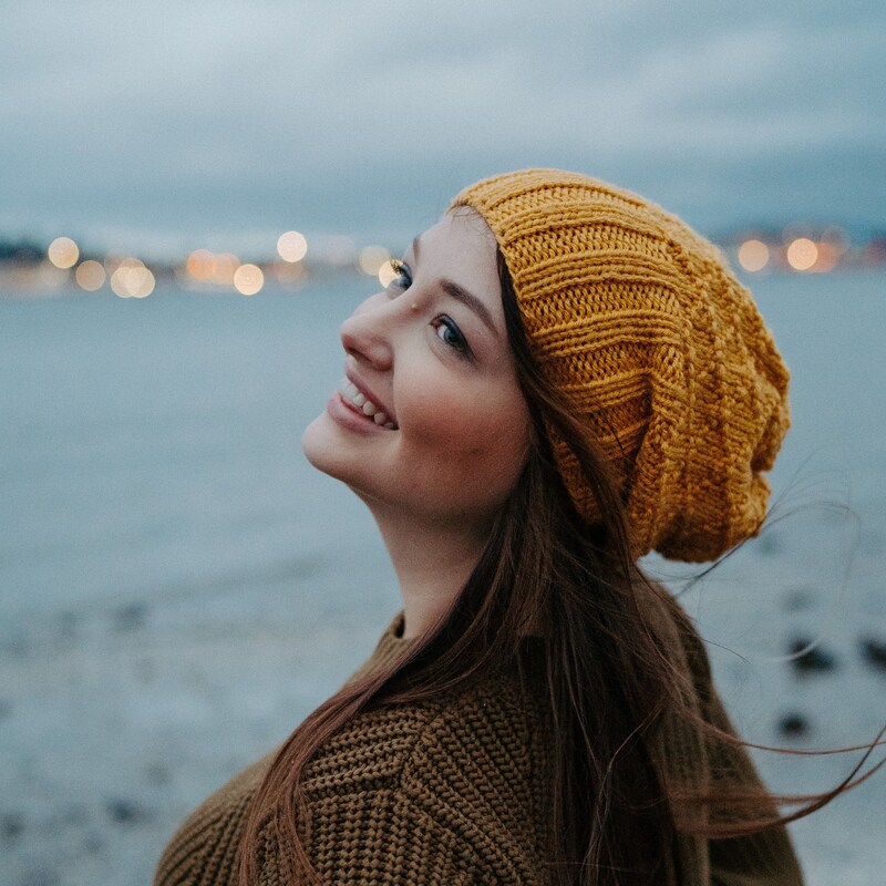 Yellow Knit Hat Women - Etsy