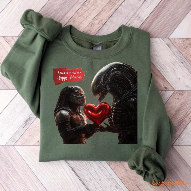 Valentine Png Alien Vs Predator Predator Valentine Alien Valentine ...