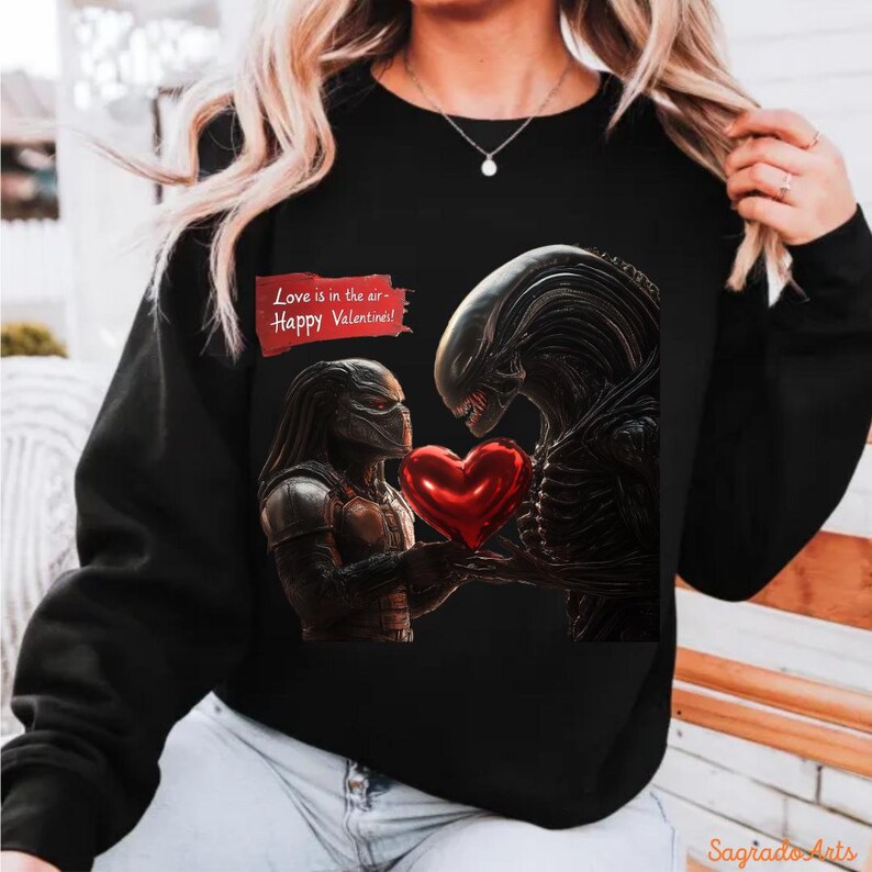 Valentine Png Alien Vs Predator Predator Valentine Alien Valentine ...