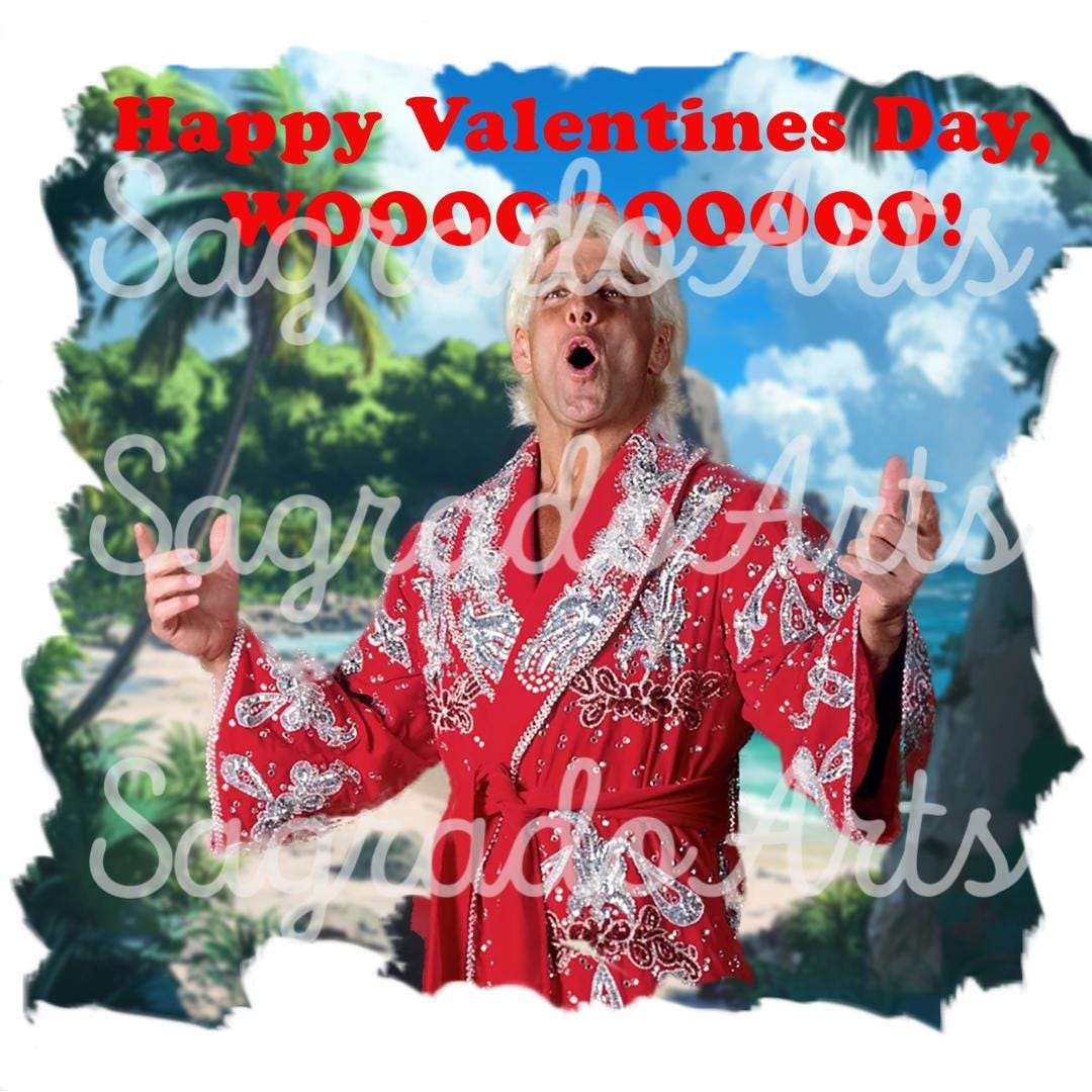 Valentines Rick Flair Png, Rick Flair Png, Happy Valentines Rick Flair ...
