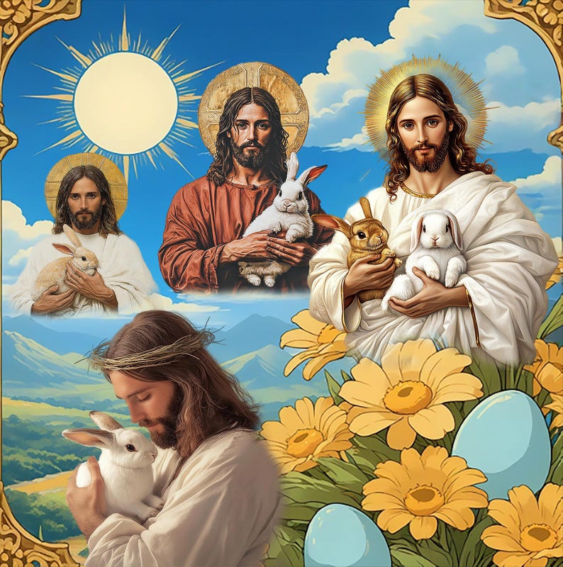 Jesus, Jesus Christ Png, Happy Easter Png, Easter Bunny Png, Jesus and ...