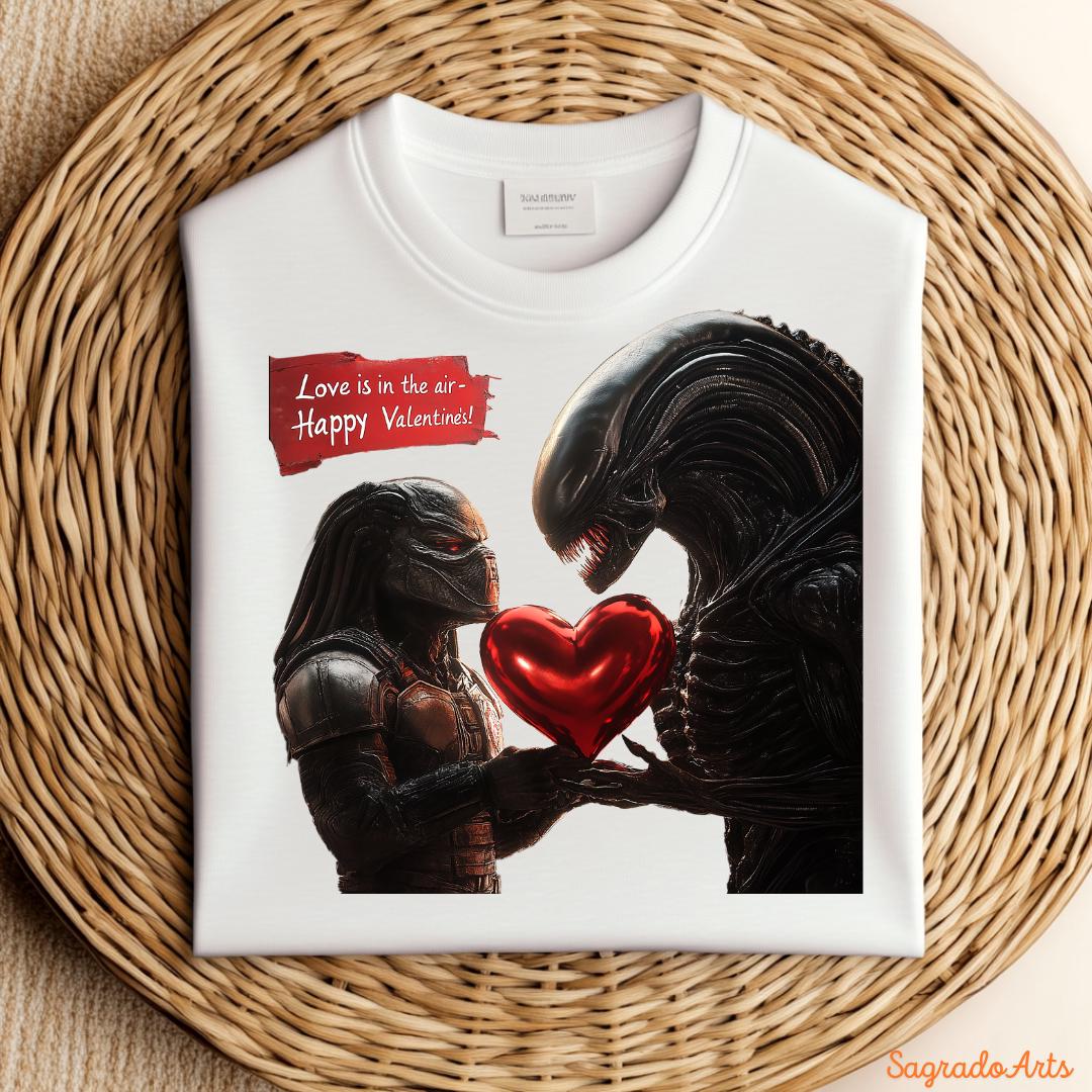 Valentine Png Alien Vs Predator Predator Valentine Alien Valentine ...