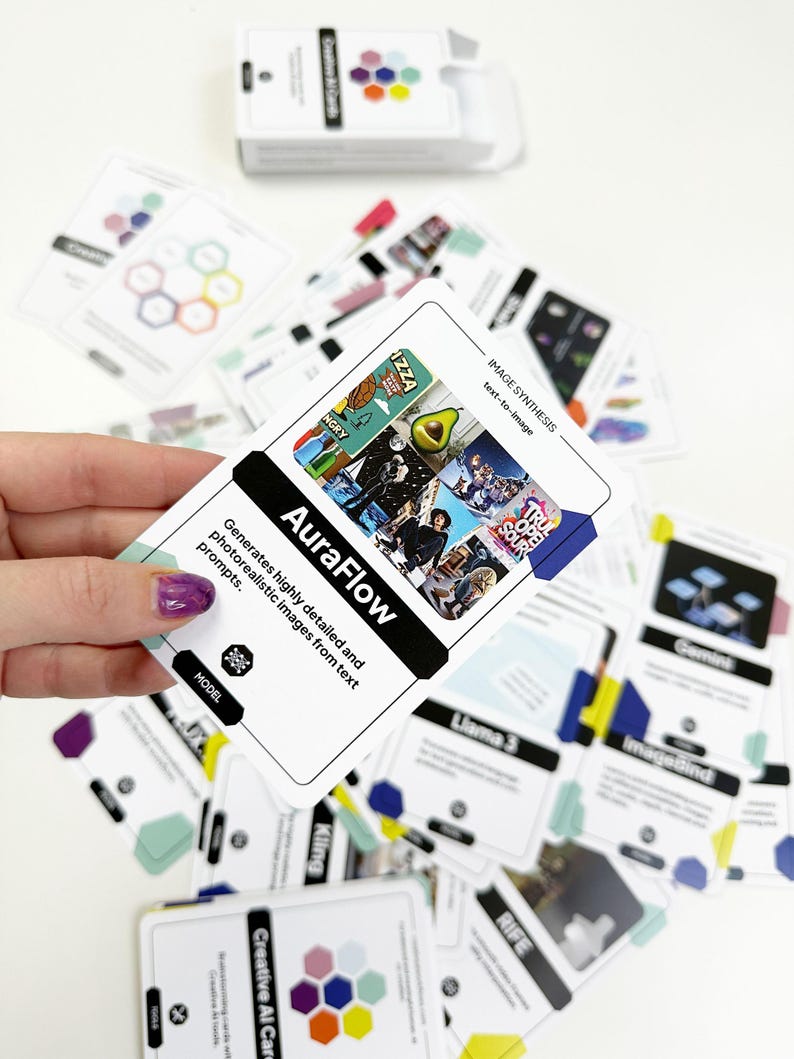 Creative AI Cards AI Models Card Deck 9.0 - Etsy
