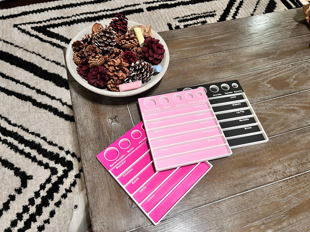 Tox Tray. Syringe Holder Organizer Grouped by Facial Muscles - for ...