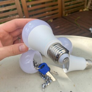 Lightbulb Secret Stash Storage - Hidden Compartment Diversion Safe ...