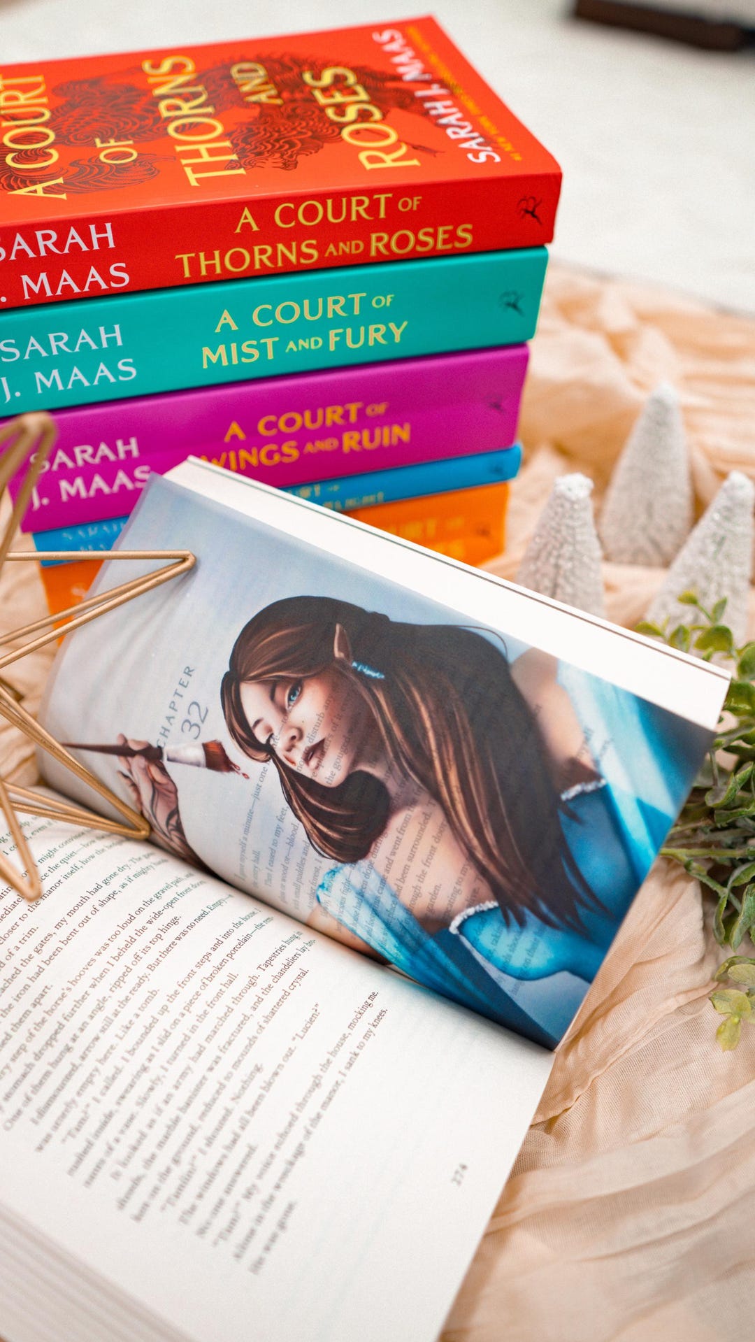 ACOTAR | ACOSF | Book Page Overlays | Book Print | Chapter Overlays ...