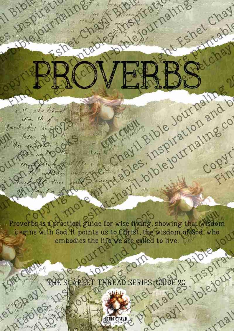 The Scarlet Thread: Proverbs Bible Book Summary - A Bible Study Guide ...